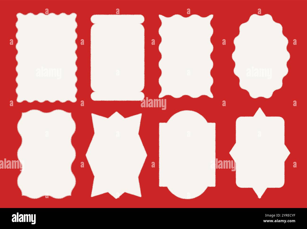 Cute simple, minimalist frames. Abstract backgrounds, frames for ...