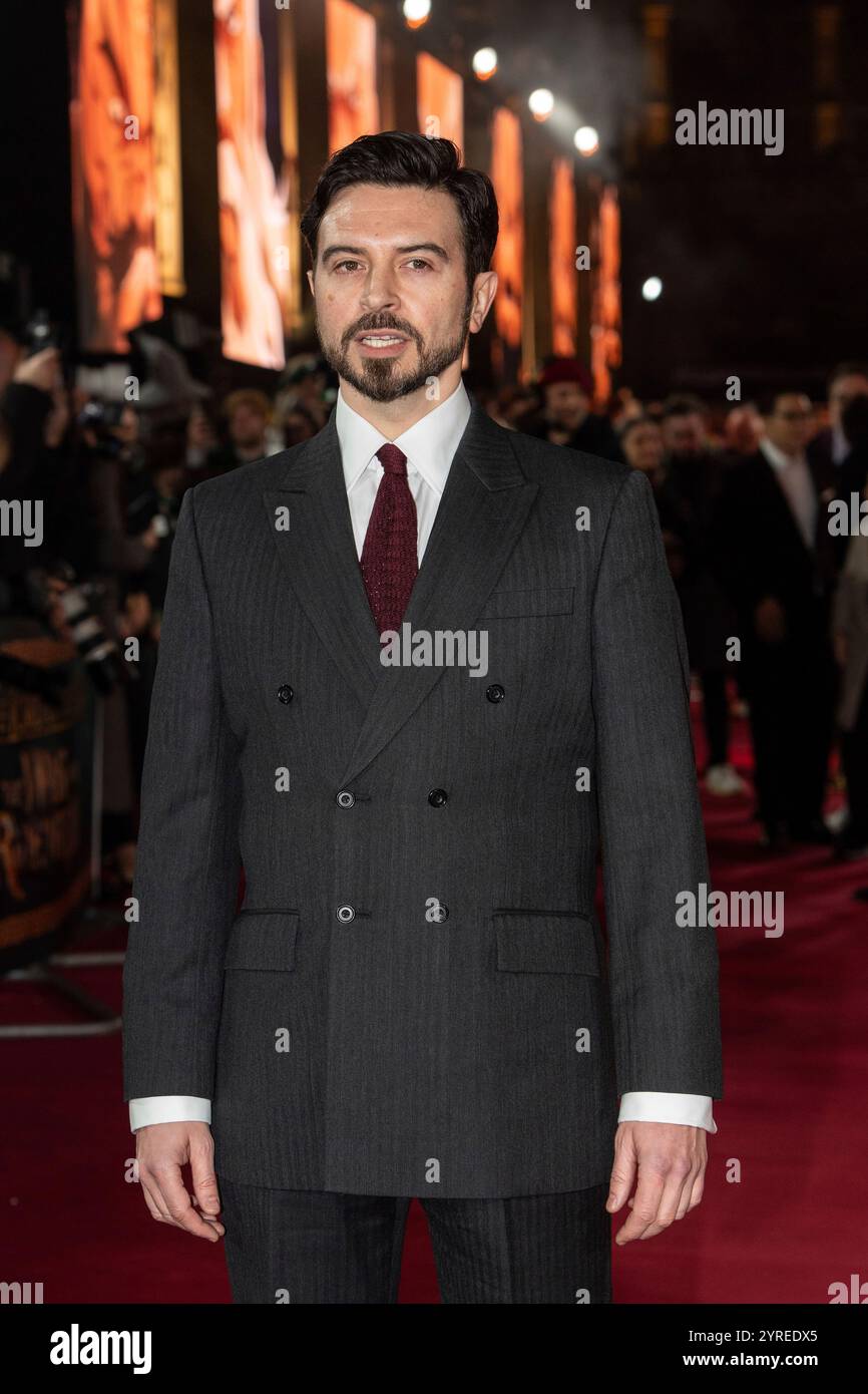 Ryan Gage poses at The Lord of the Rings: The War of the Rohirrim World ...