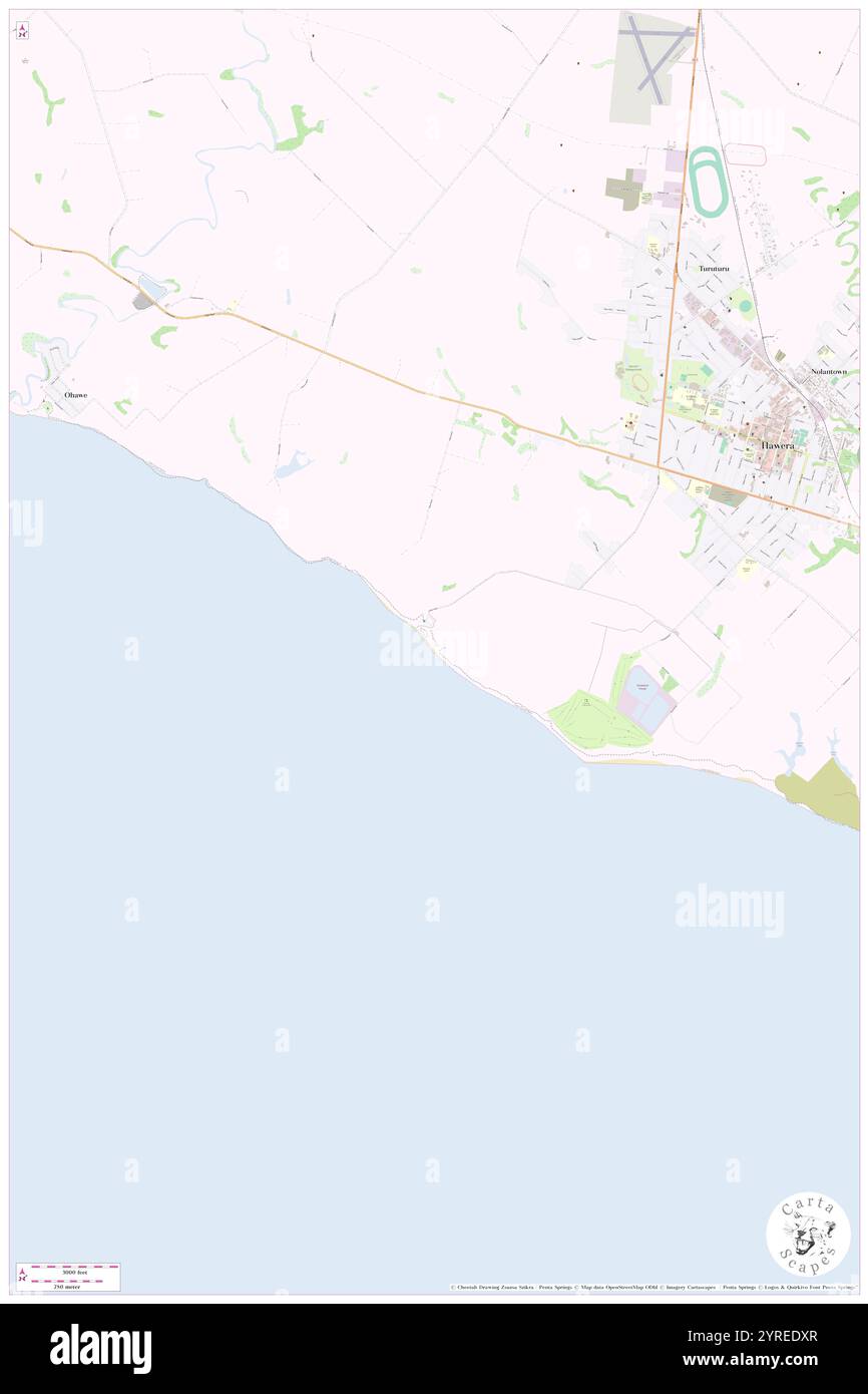 Waihi Stream, , NZ, New Zealand, , S 39 36' 29'', N 174 14' 34'', map ...
