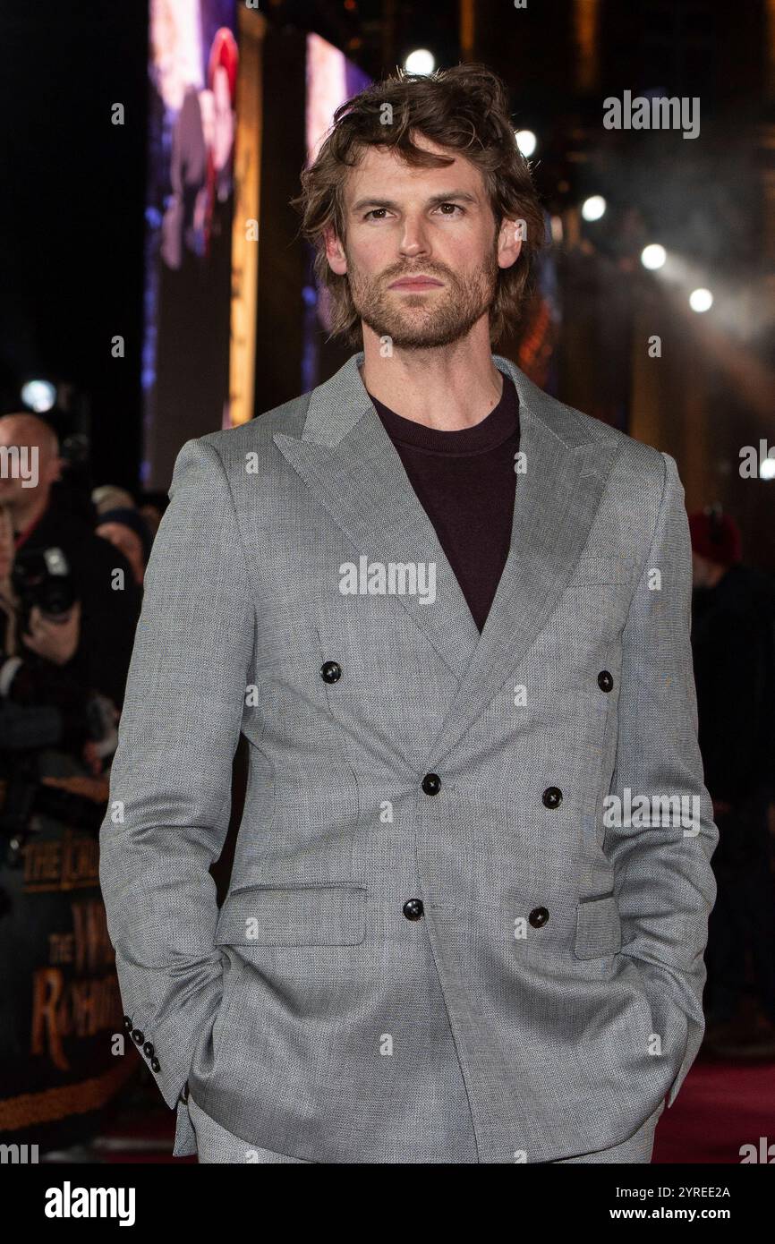 Benjamin Wainwright poses at The Lord of the Rings: The War of the ...