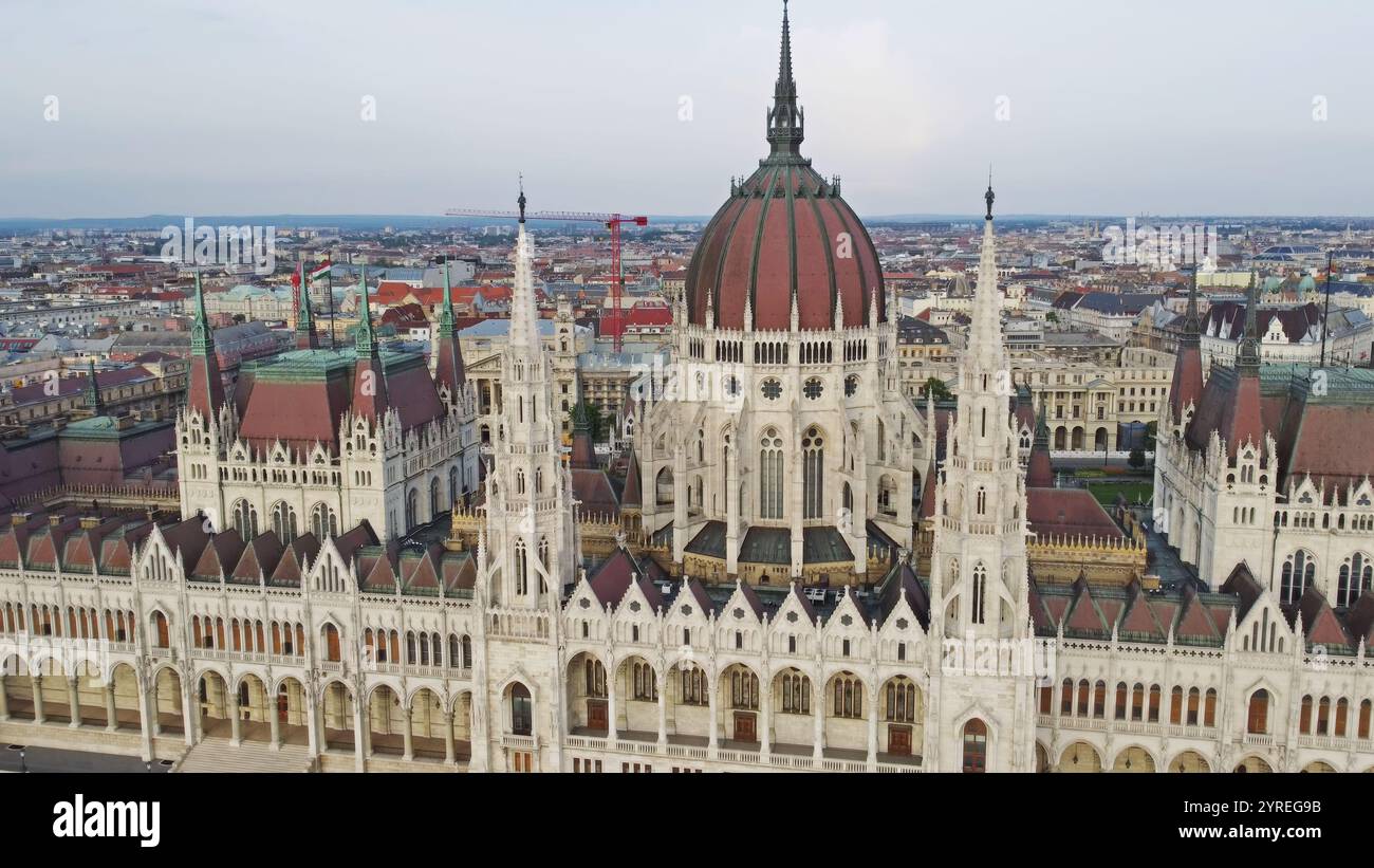 Budapest city and Danube river Stock Photo - Alamy