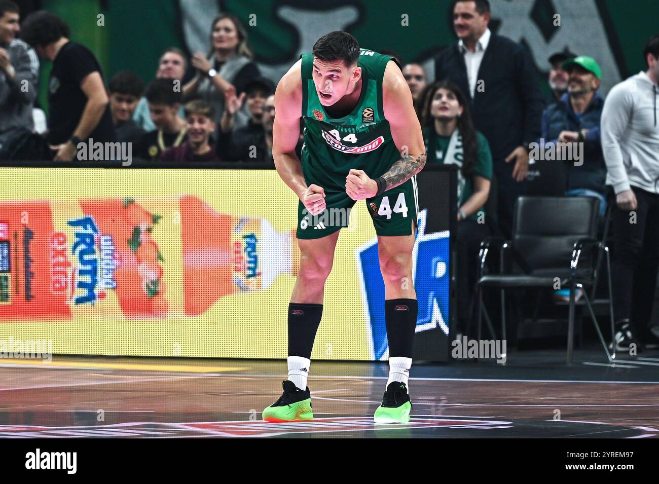 Athens, Athens, Greece. 3rd Dec, 2024. 44 KONSTANTINOS MITOGLOU of ...