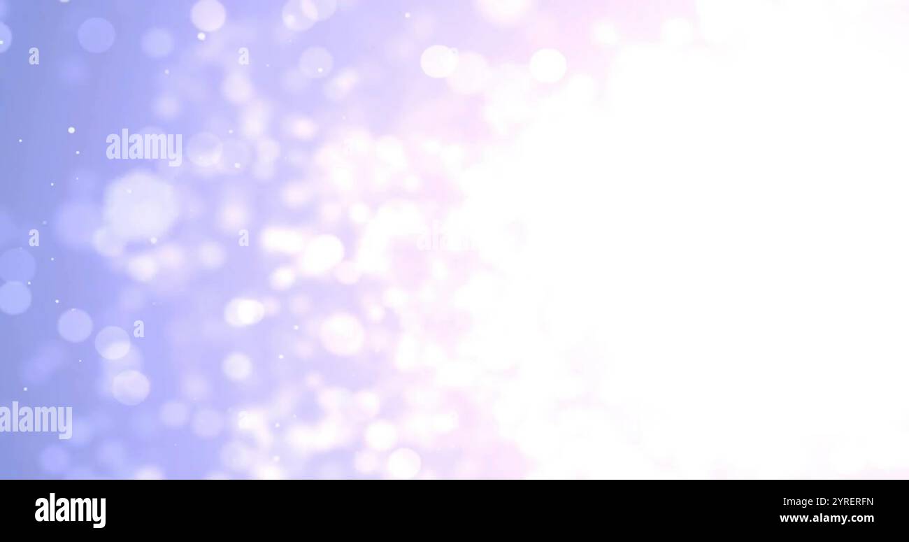 Image of glowing spots of light on purple background Stock Photo - Alamy