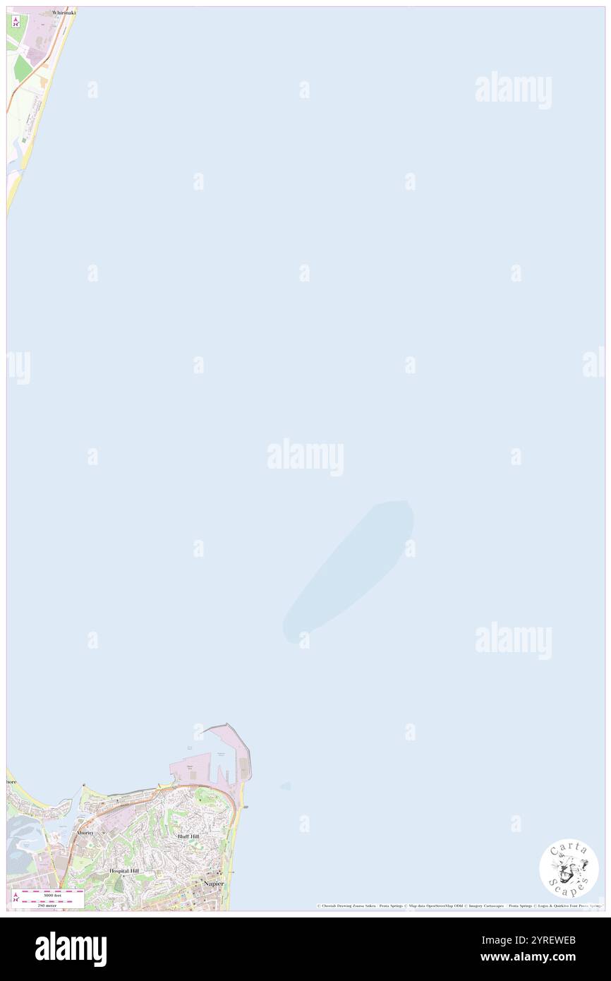 Pania Reef, , NZ, New Zealand, , S 39 26' 6'', N 176 55' 59'', map ...