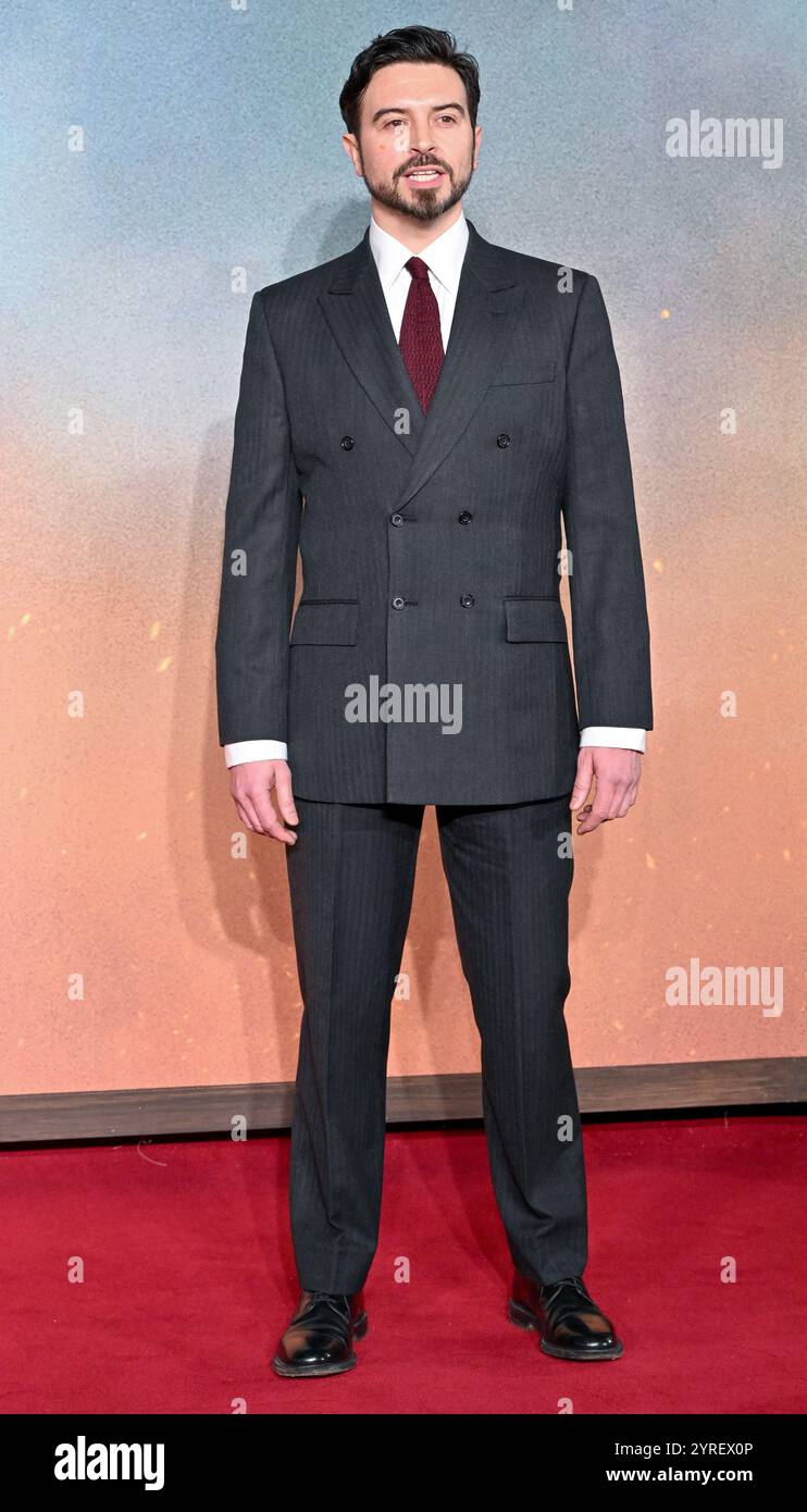 London, UK. 03rd Dec, 2024. Ryan Gage attends the UK Premiere of The ...