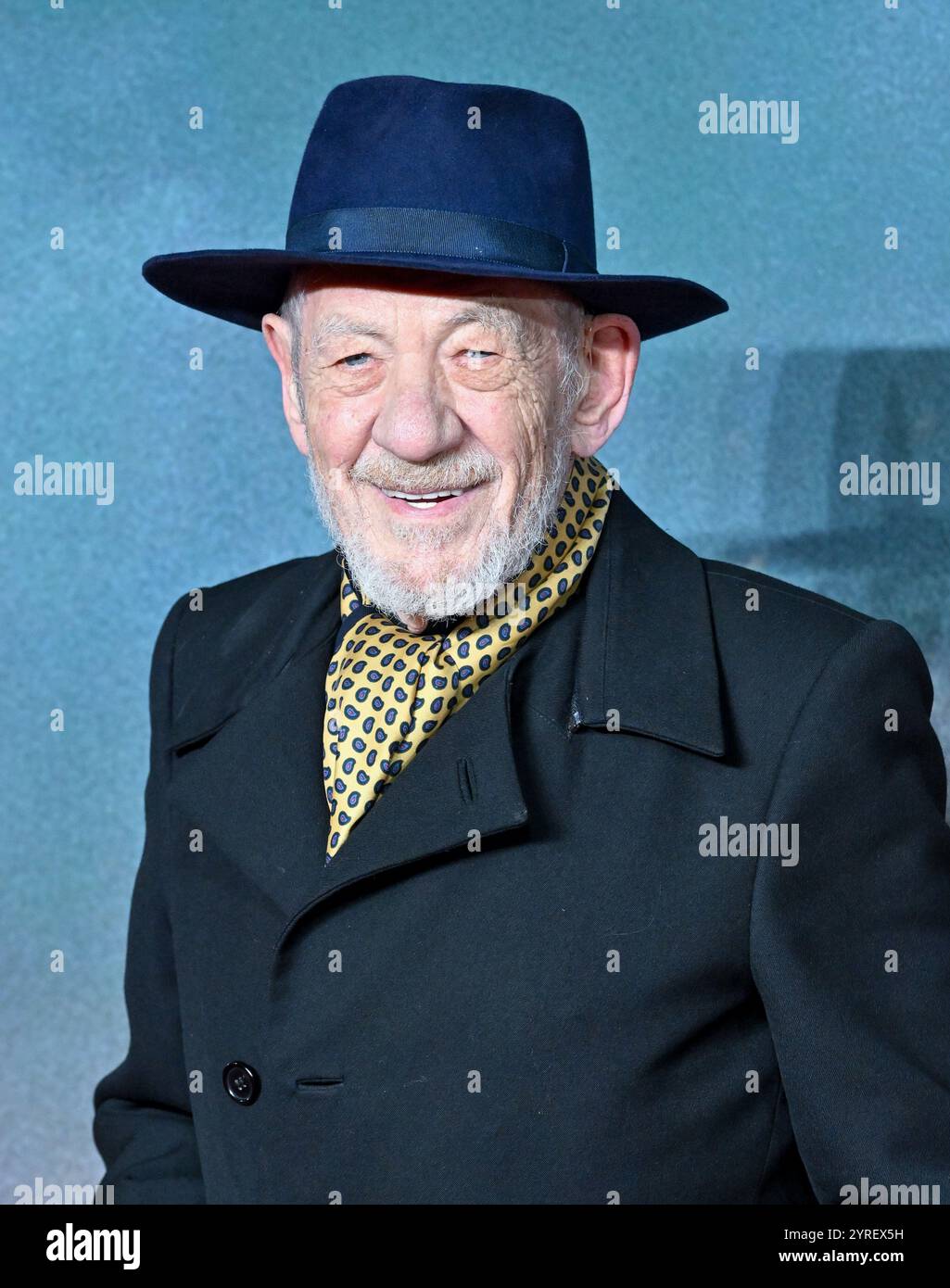 London, UK. 03rd Dec, 2024. Sir Ian McKellen attends the UK Premiere of ...