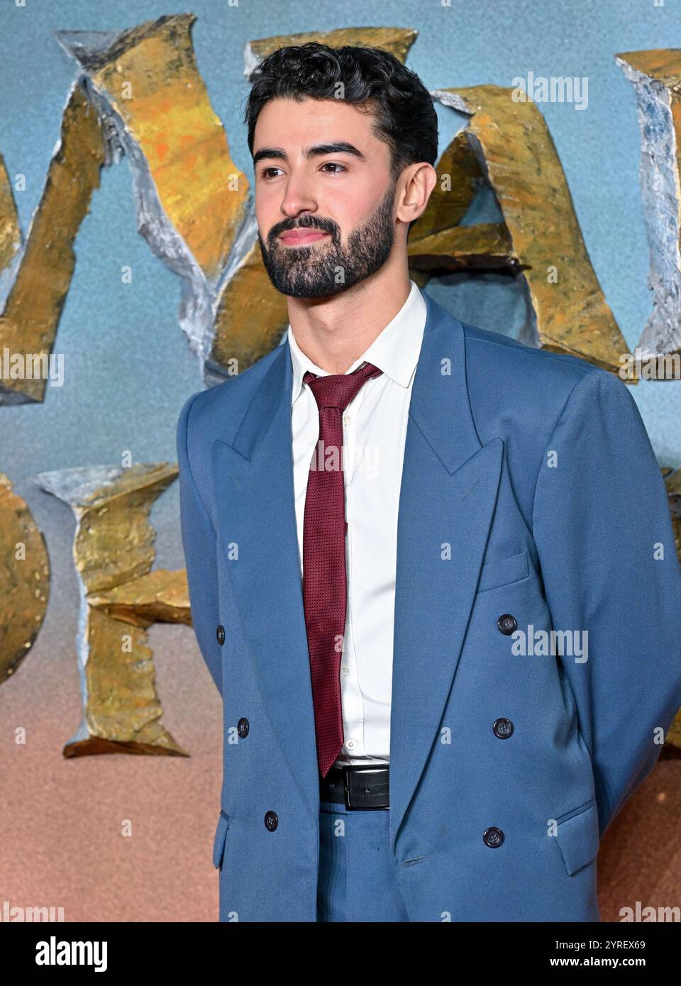 London, UK. 03rd Dec, 2024. Yasdan Qafouri attends the UK Premiere of ...