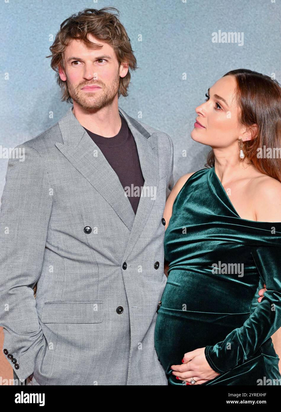London, UK. 03rd Dec, 2024. Benjamin Wainwright and Phoebe Sparrow ...