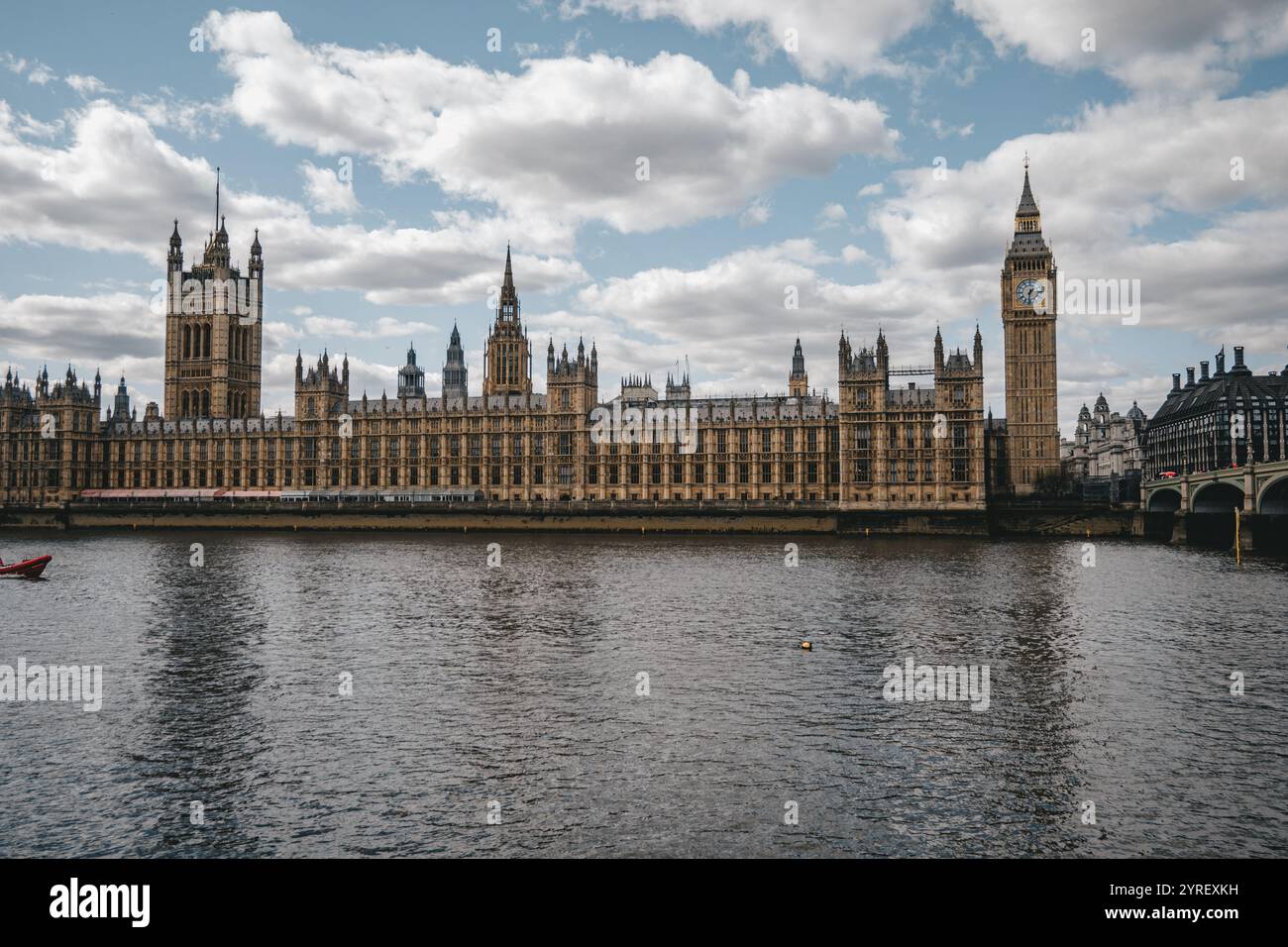 Big Ben and the Westminster Palace in London stand as iconic symbols of ...