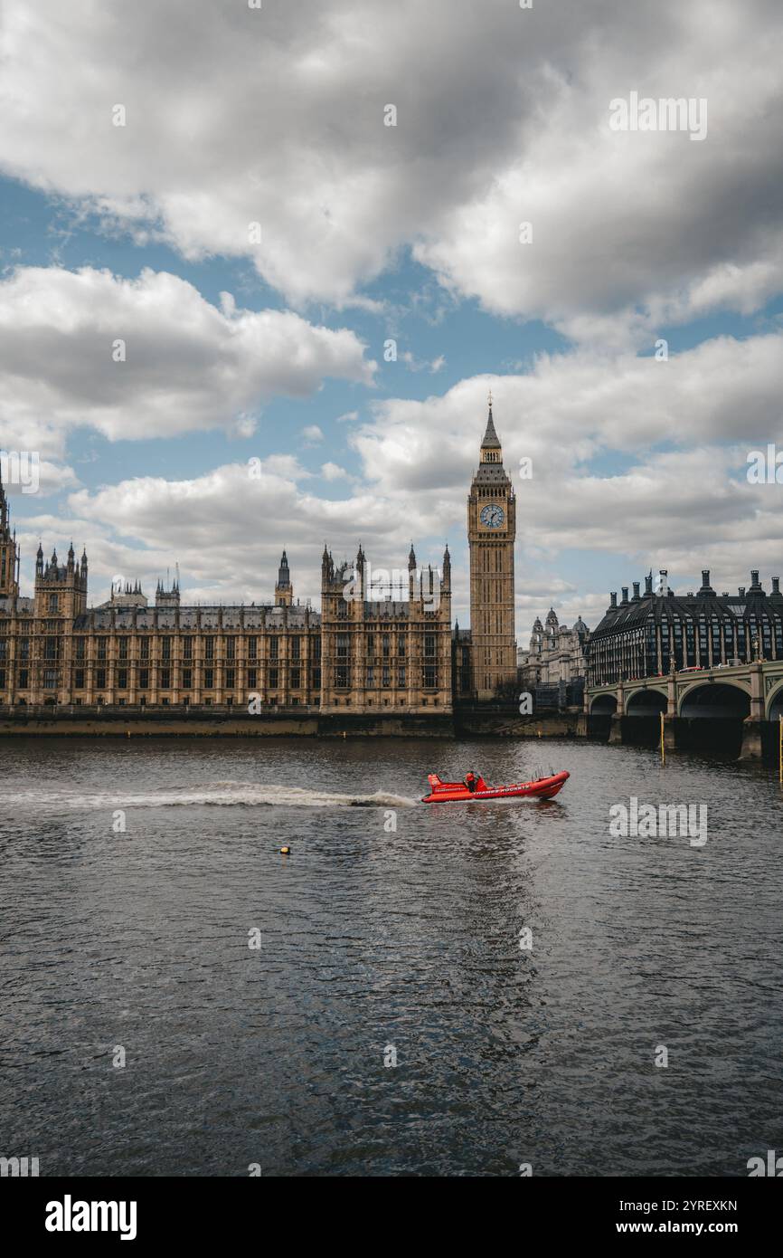 Big Ben and the Westminster Palace in London stand as iconic symbols of ...
