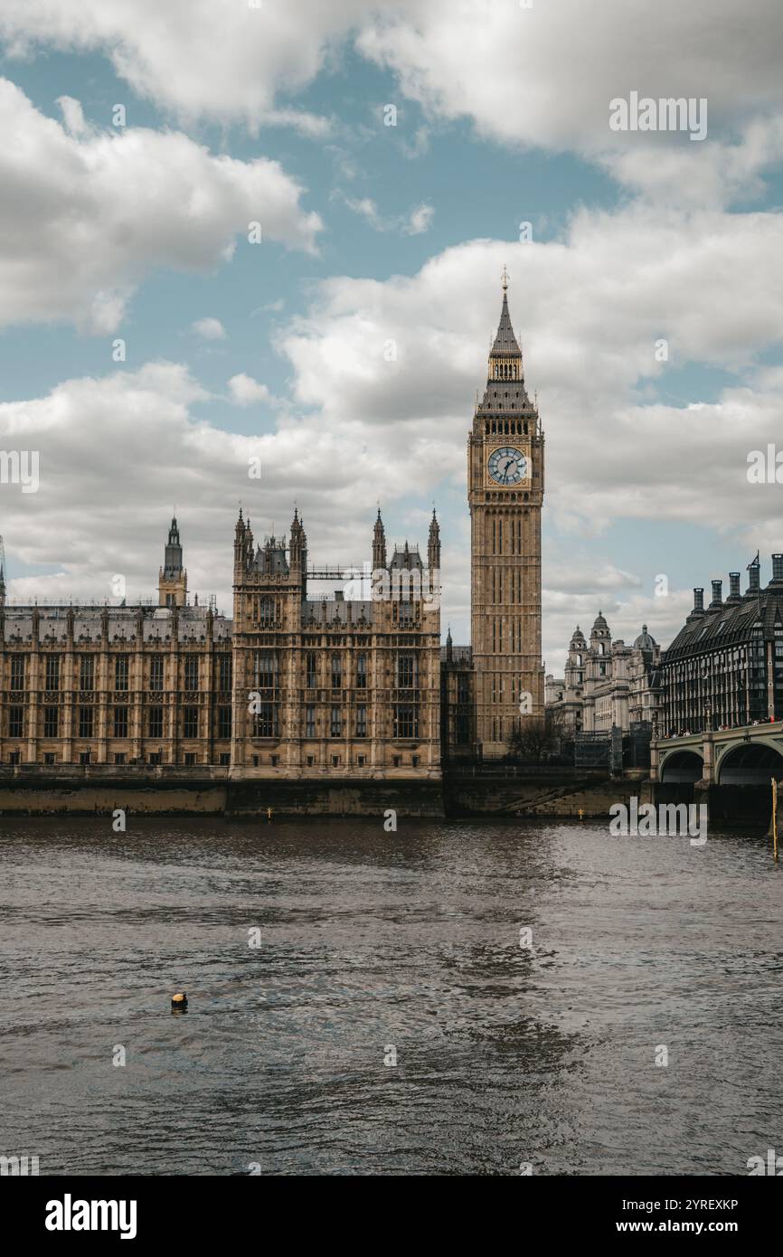 Big Ben and the Westminster Palace in London stand as iconic symbols of ...