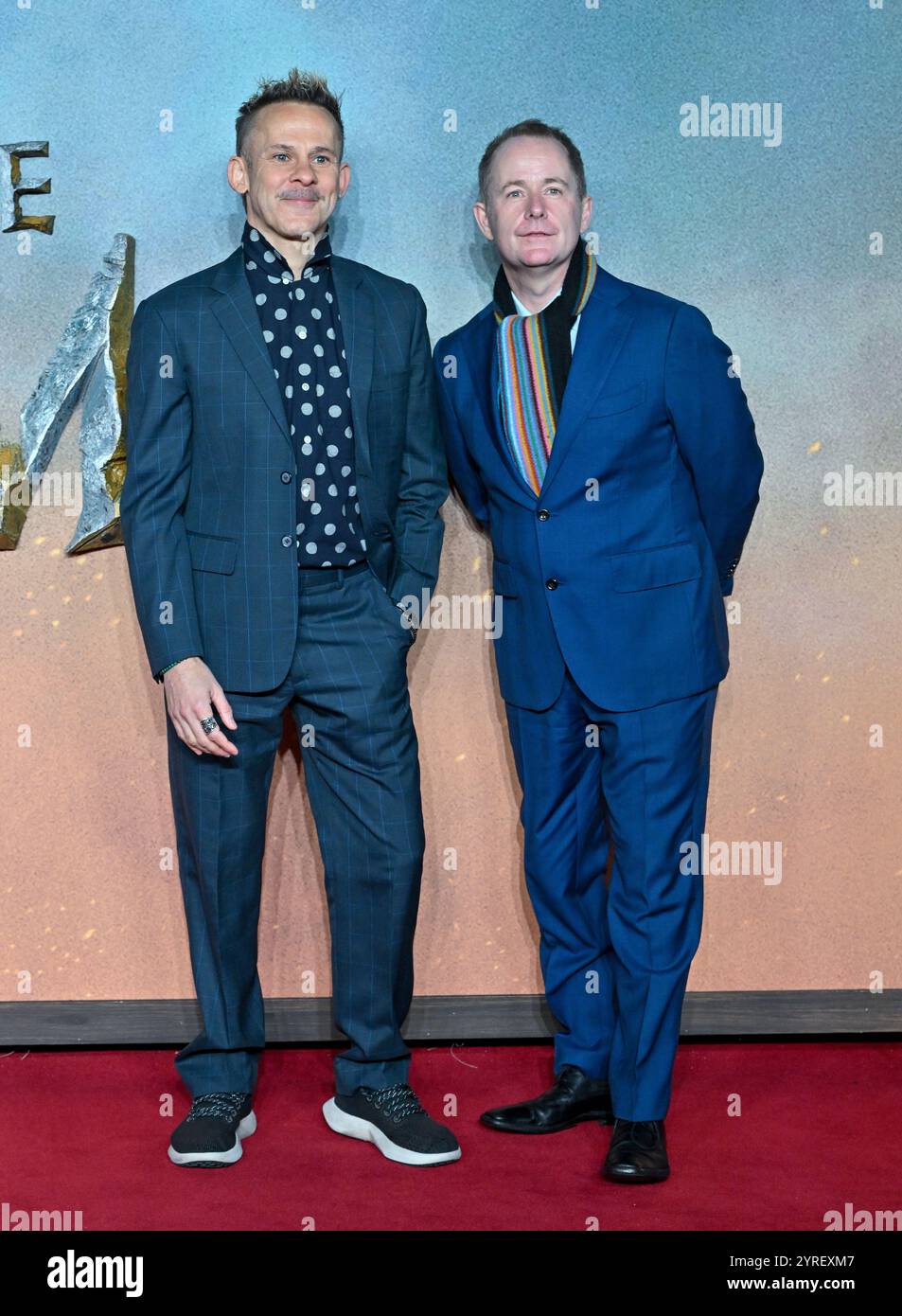 London, UK. 03rd Dec, 2024. Dominic Monaghan (L) and Billy Boyd (R ...