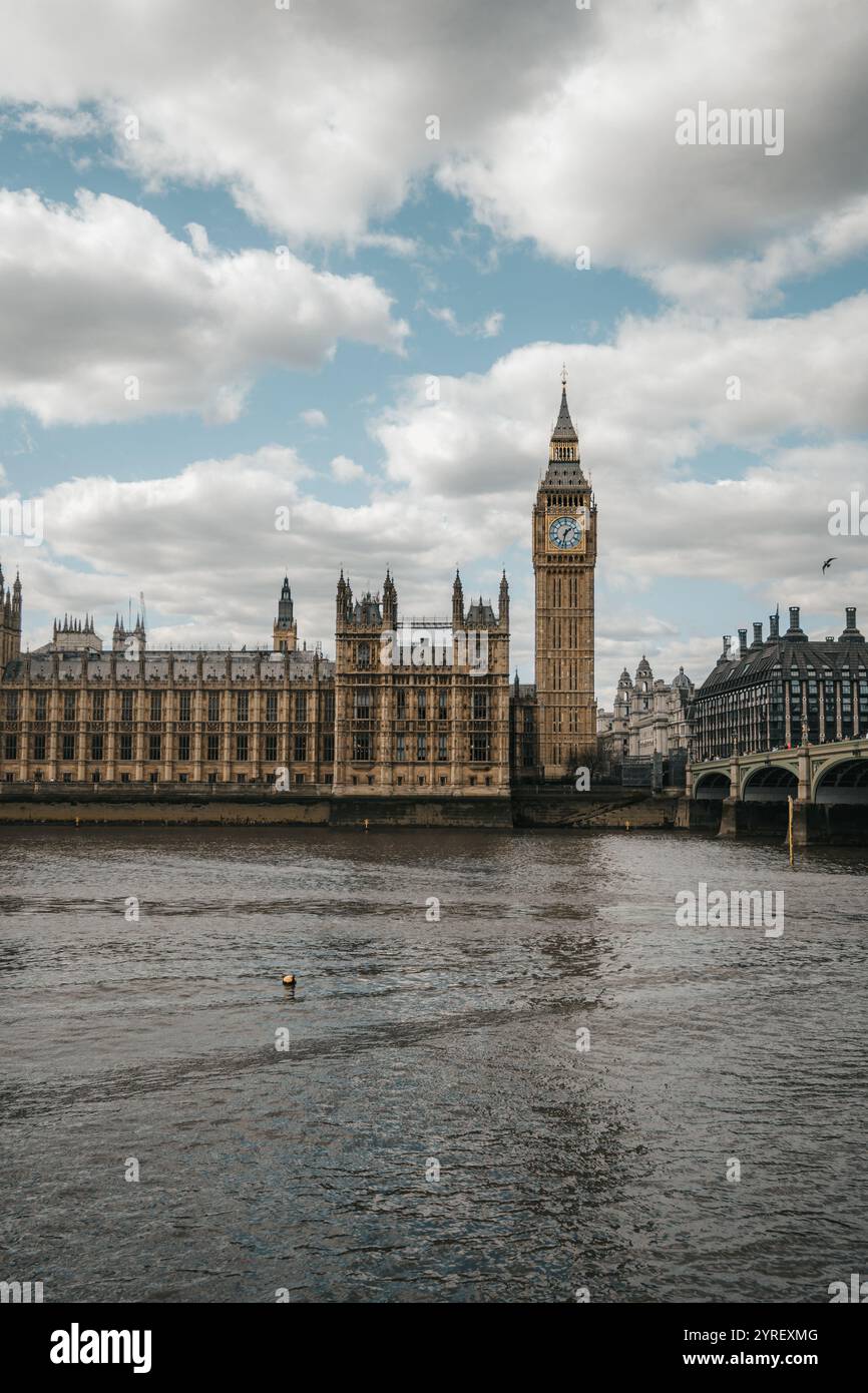 Big Ben and the Westminster Palace in London stand as iconic symbols of ...