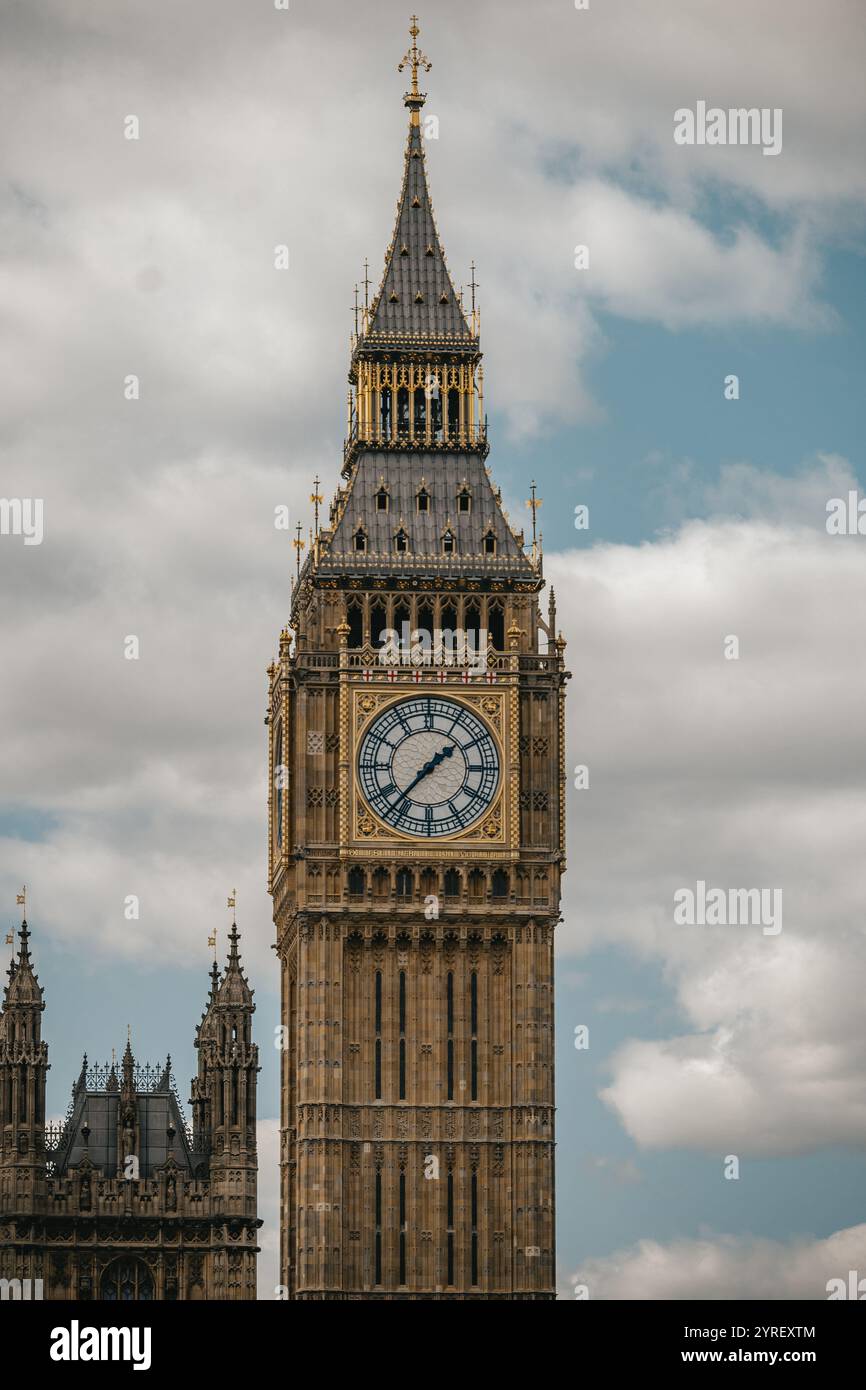 Big Ben and the Westminster Palace in London stand as iconic symbols of ...