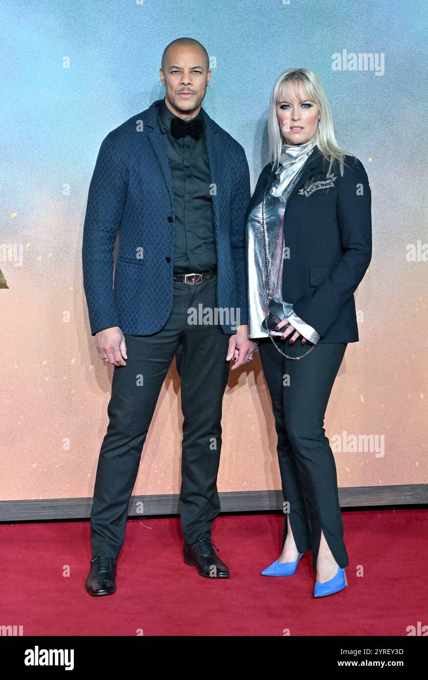 London, UK. 03rd Dec, 2024. Michael Wildman and Ceri Ann Gregory attend ...
