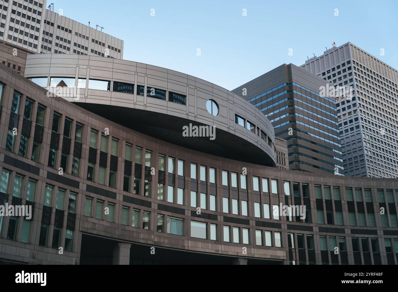 The Tokyo Metropolitan Government building stands tall in the city’s ...