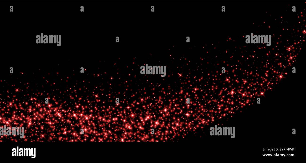 Red dust explosion Stock Vector Images - Alamy