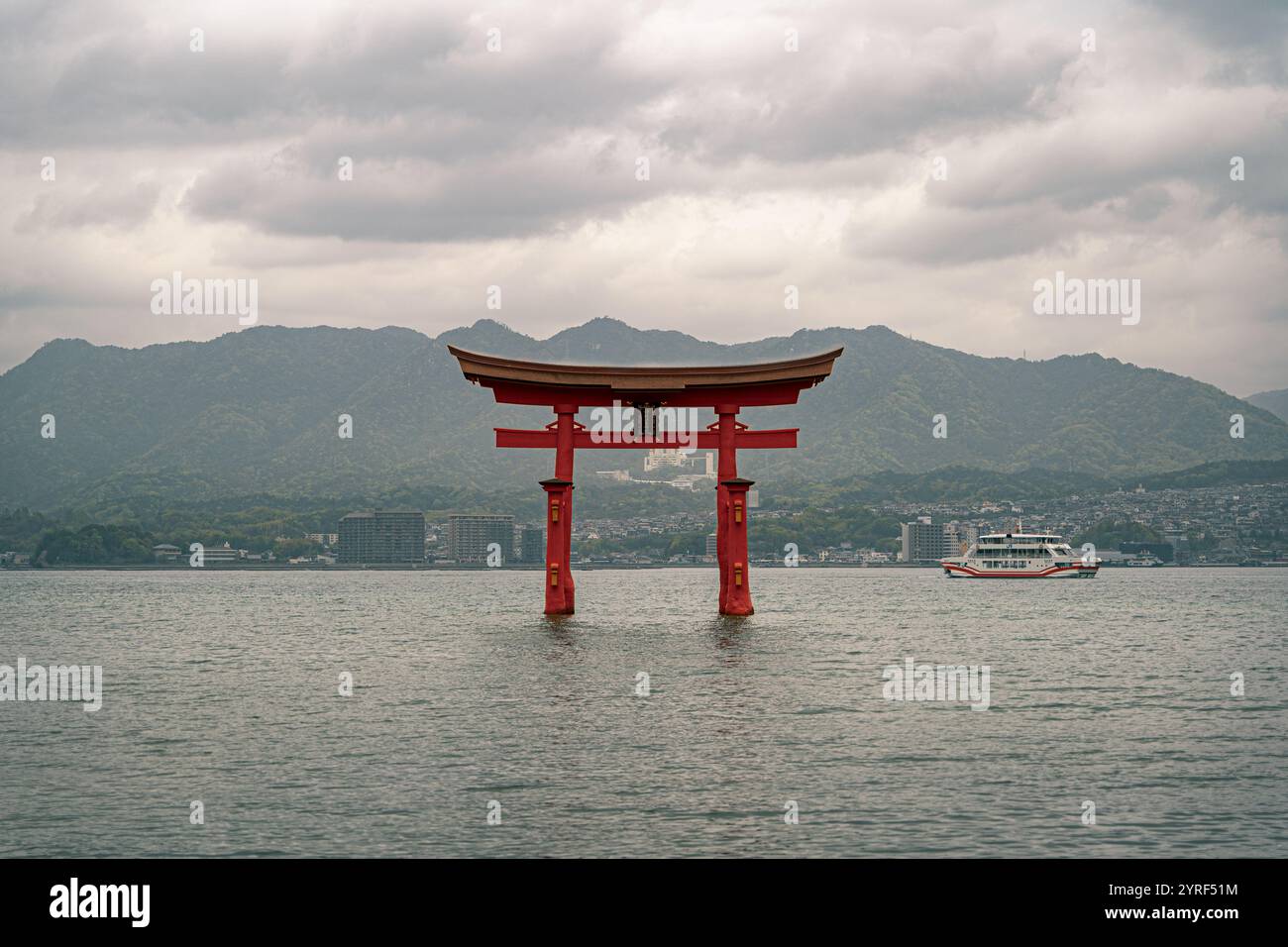Iconic torii gate stands hi-res stock photography and images - Alamy