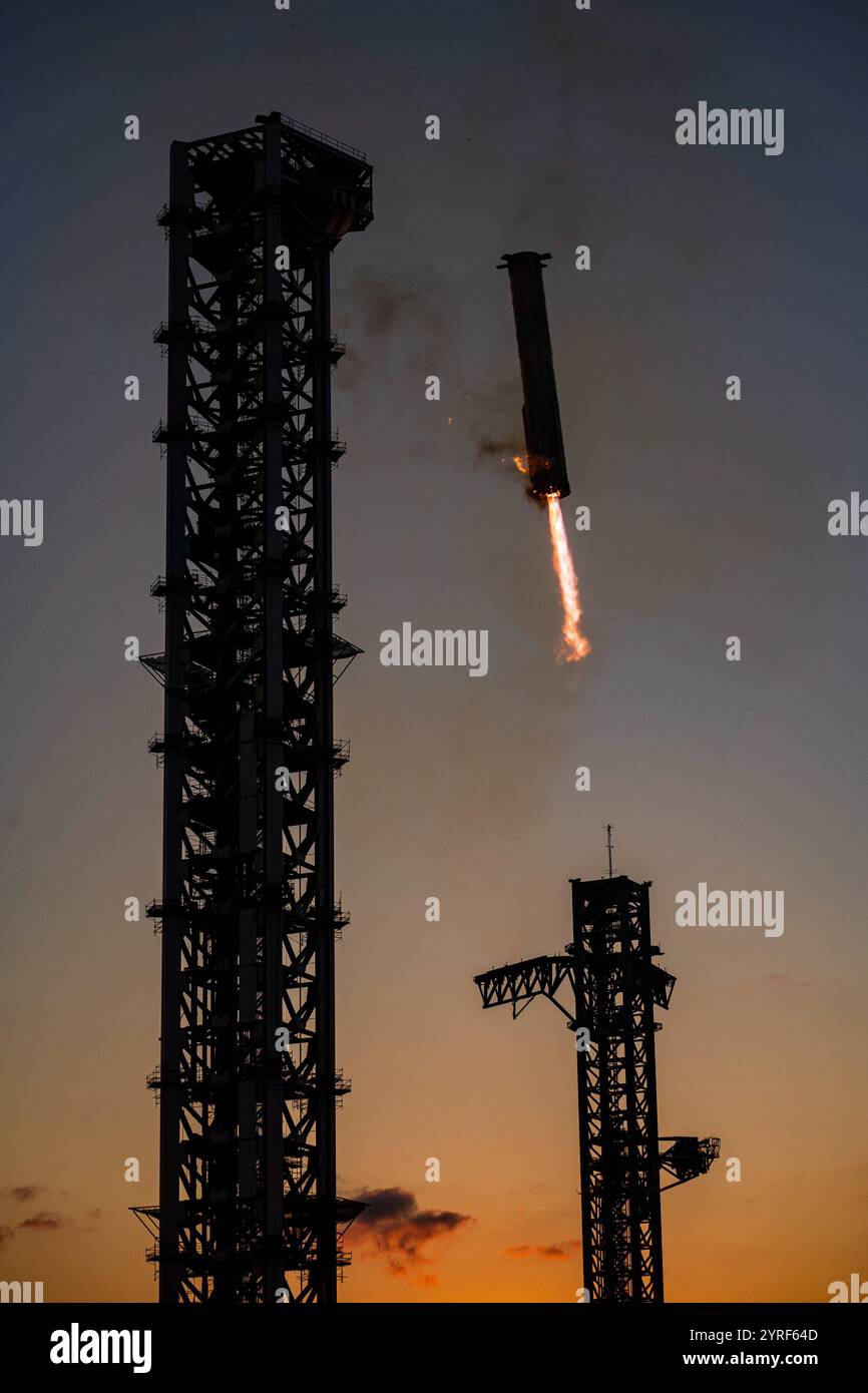 SpaceX launches its fifth flight test of Starship from Launch Complex 1 ...