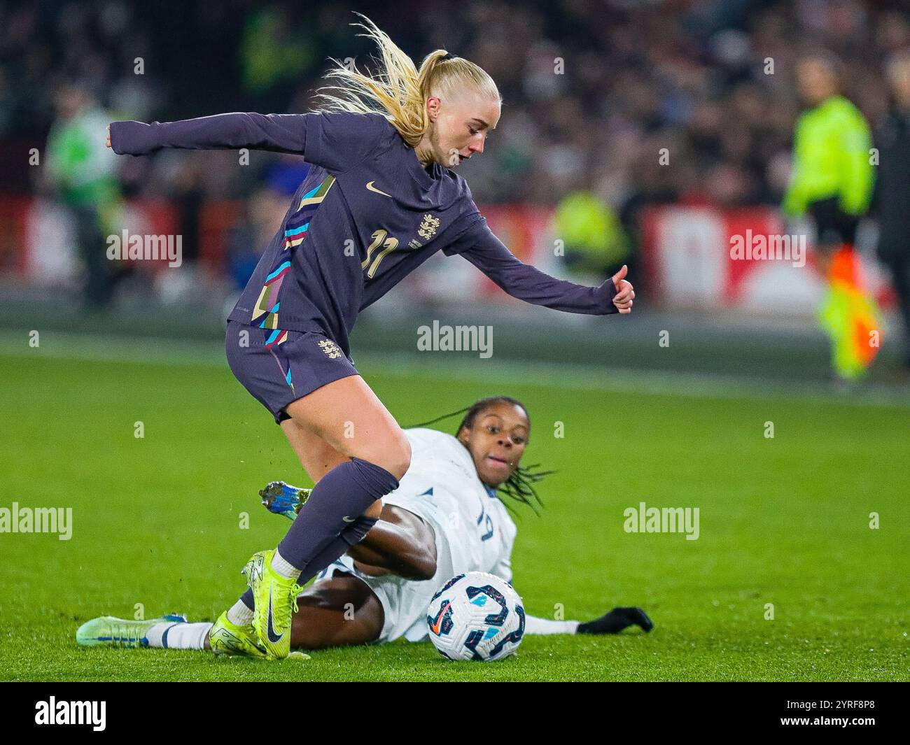 Bramall Lane Stadium, UK. 3rd Dec, 2024. Laura Blindkilde-Brown (11 ...