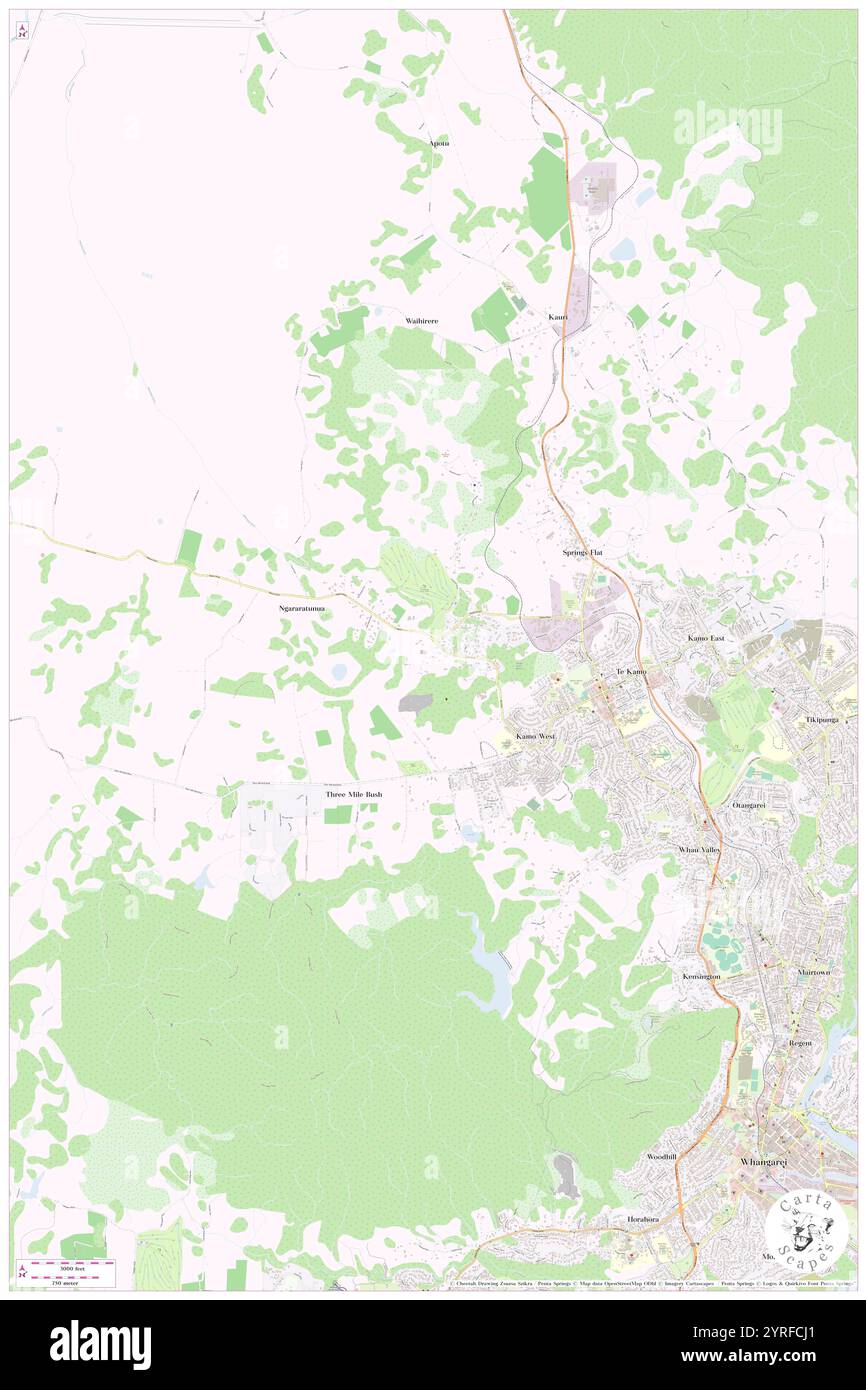 Three Mile Bush, , NZ, New Zealand, Northland, S 35 40' 41'', N 174 16 ...