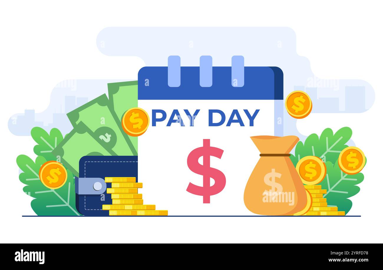 Monthly installment Stock Vector Images - Alamy