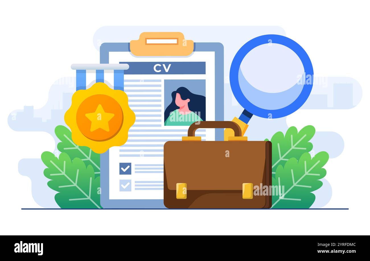 Agencies for employment Stock Vector Images - Alamy