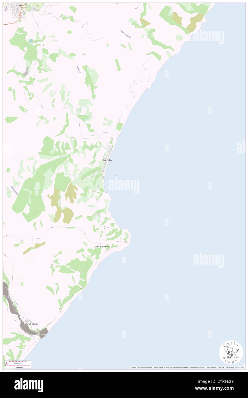 Gore bay map Cut Out Stock Images & Pictures - Alamy