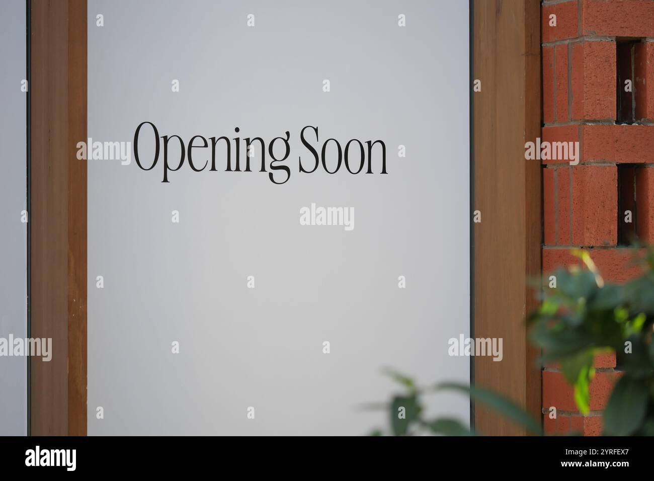 Exciting Storefront Announcement We Will Be Opening Soon with Signage ...