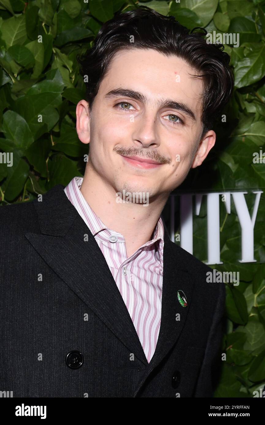 Timothée Chalamet attends The Gothams 34th Annual Film Awards at ...