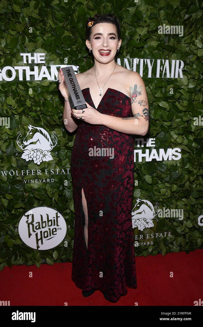 New York, USA. 02nd Dec, 2024. Vera Drew attends The Gothams 34th ...