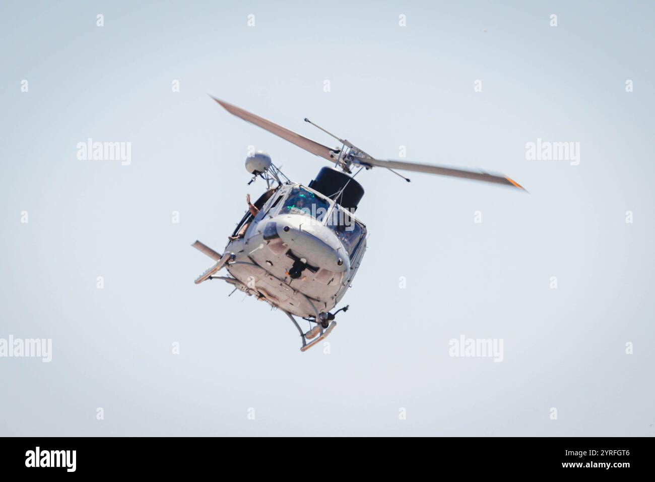 Ship helicopter sea over hi-res stock photography and images - Alamy