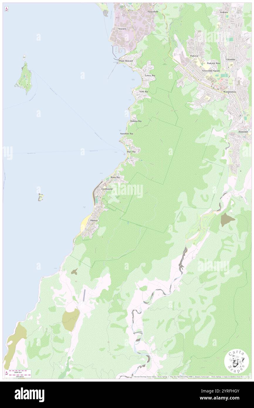 Eastbourne, , NZ, New Zealand, , S 41 17' 31'', N 174 54' 23'', map ...