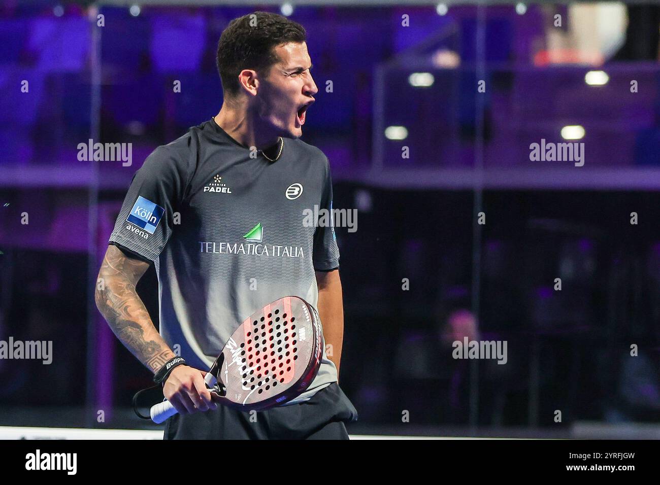 Milan, Italy. 03rd Dec, 2024. Alejandro Arroyo (ESP) celebrates during ...