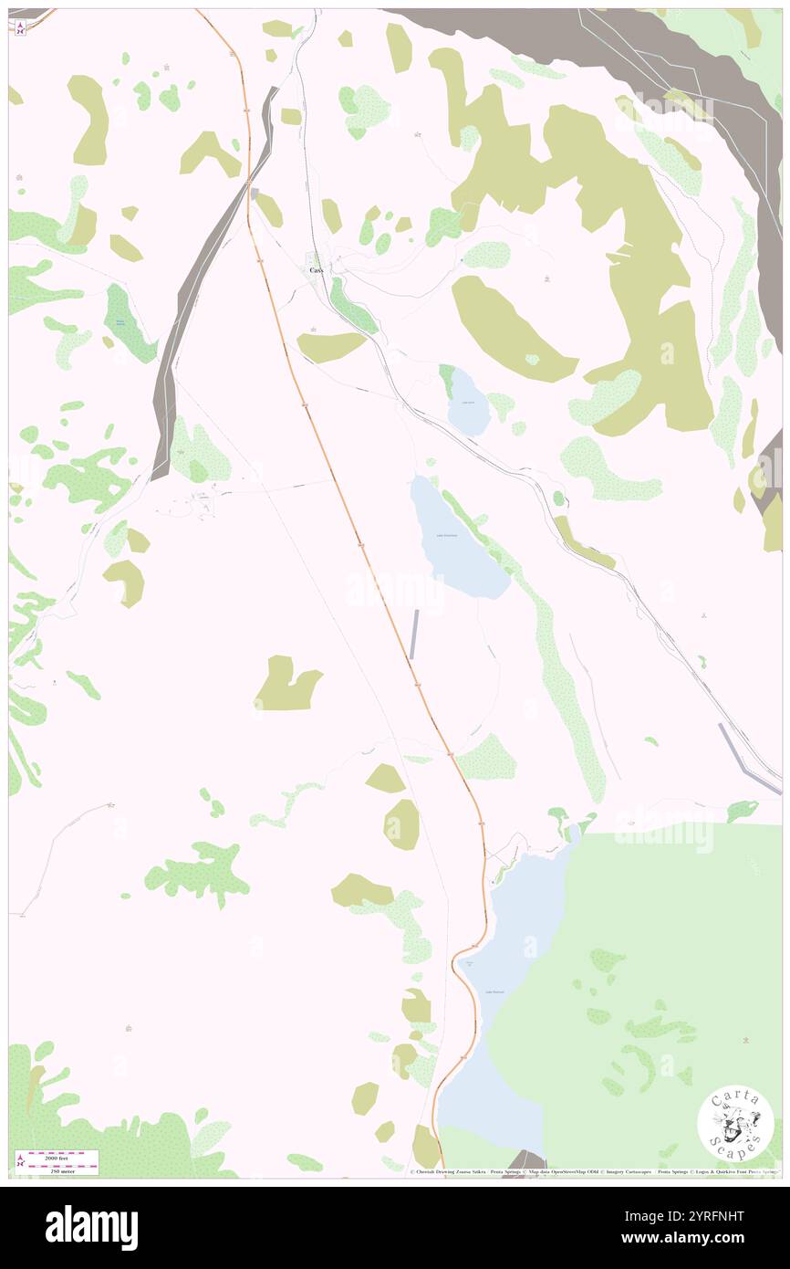 Map of grasmere Cut Out Stock Images & Pictures - Alamy