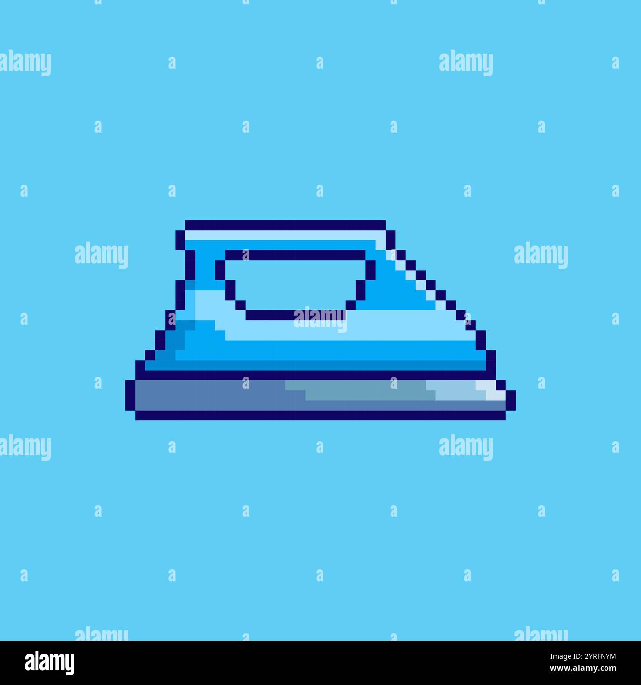 Pixel art Iron game asset design Stock Vector Image & Art - Alamy