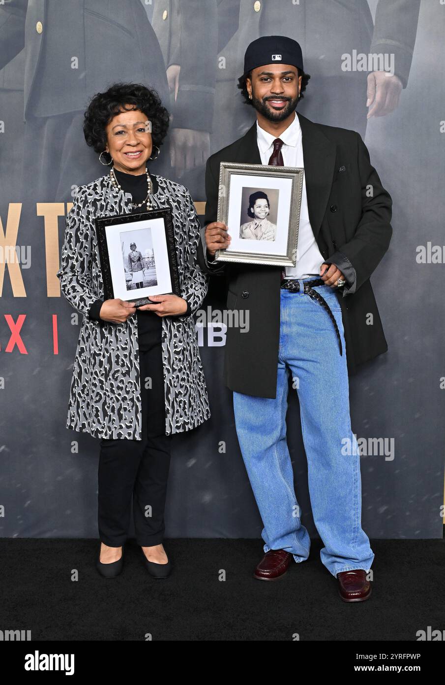 Hollywood, USA. 03rd Dec, 2024. Big Sean Anderson and Myra Anderson ...
