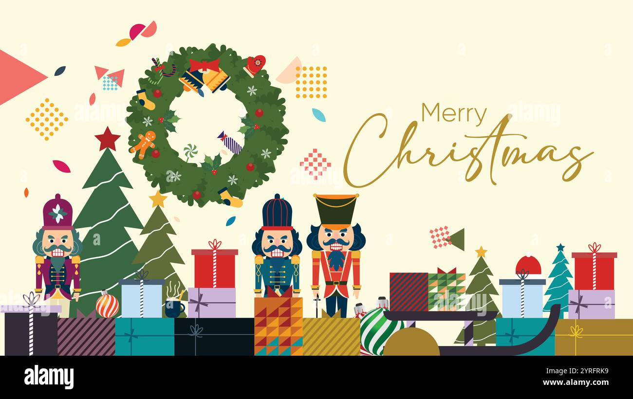 Christmas candy canes in Stock Vector Images - Alamy