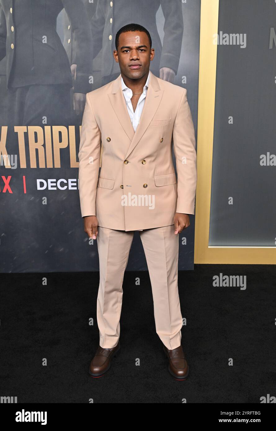 Hollywood, USA. 03rd Dec, 2024. Jay Reeves arriving to the world ...