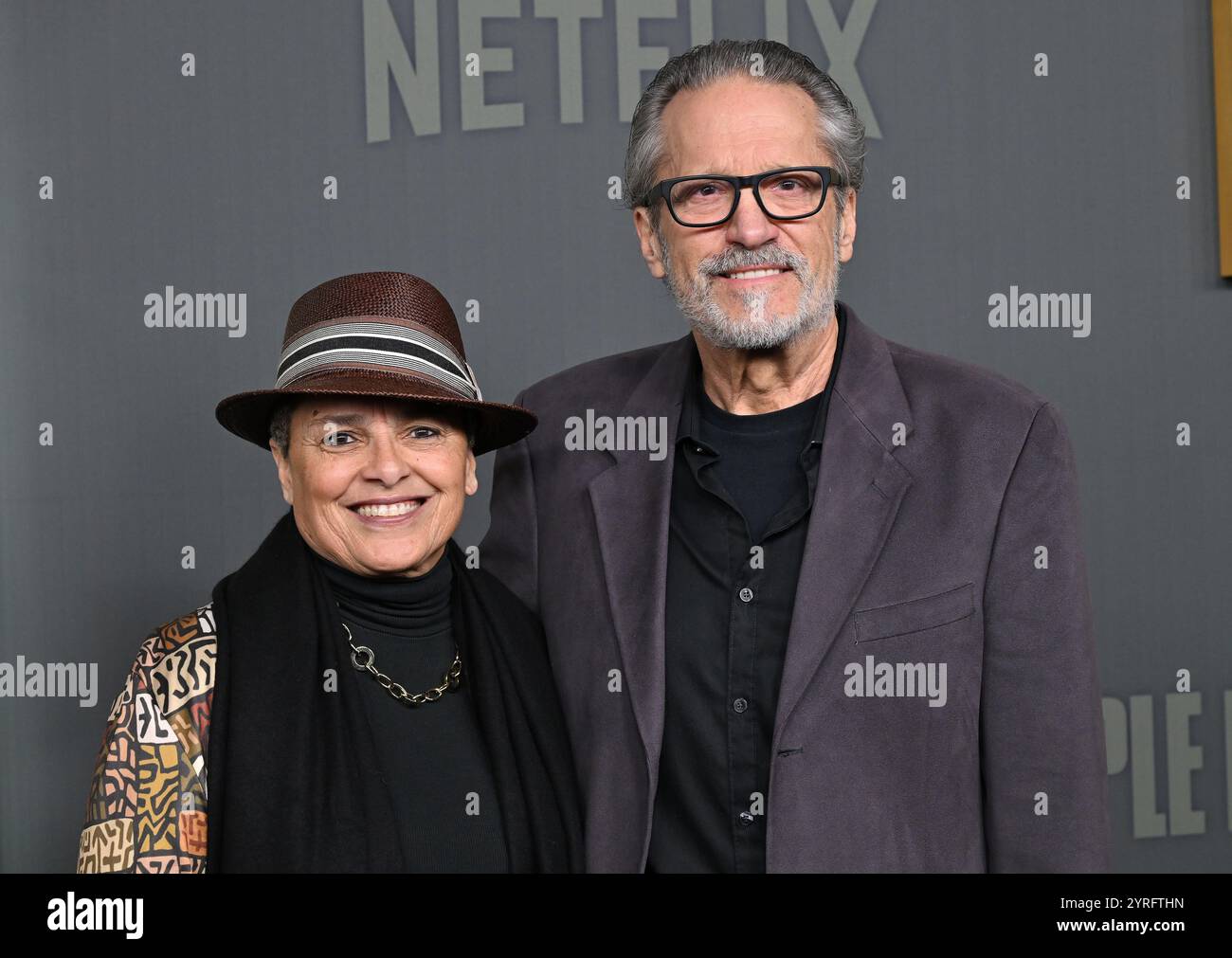 Hollywood, USA. 03rd Dec, 2024. Shari Belafonte and Sam Behrens ...