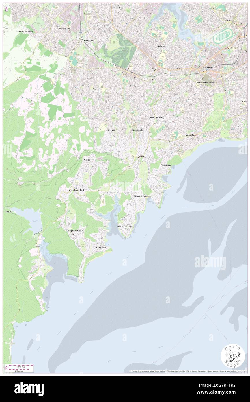 South Titirangi, , NZ, New Zealand, Auckland, S 36 56' 53'', N 174 39 ...