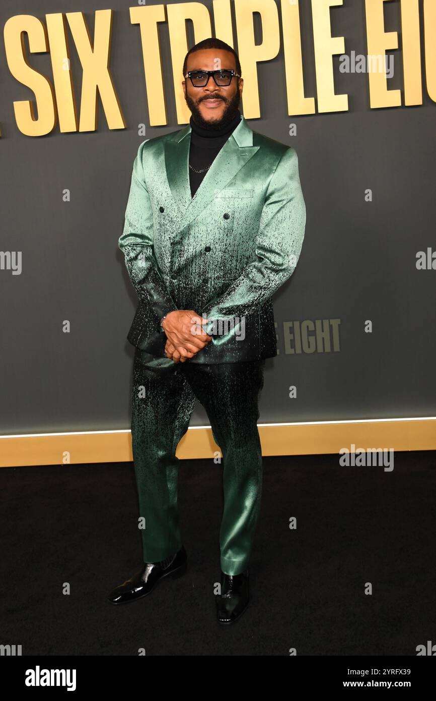 Los Angeles, Ca. 03rd Dec, 2024. Tyler Perry at the premiere of Netflix ...