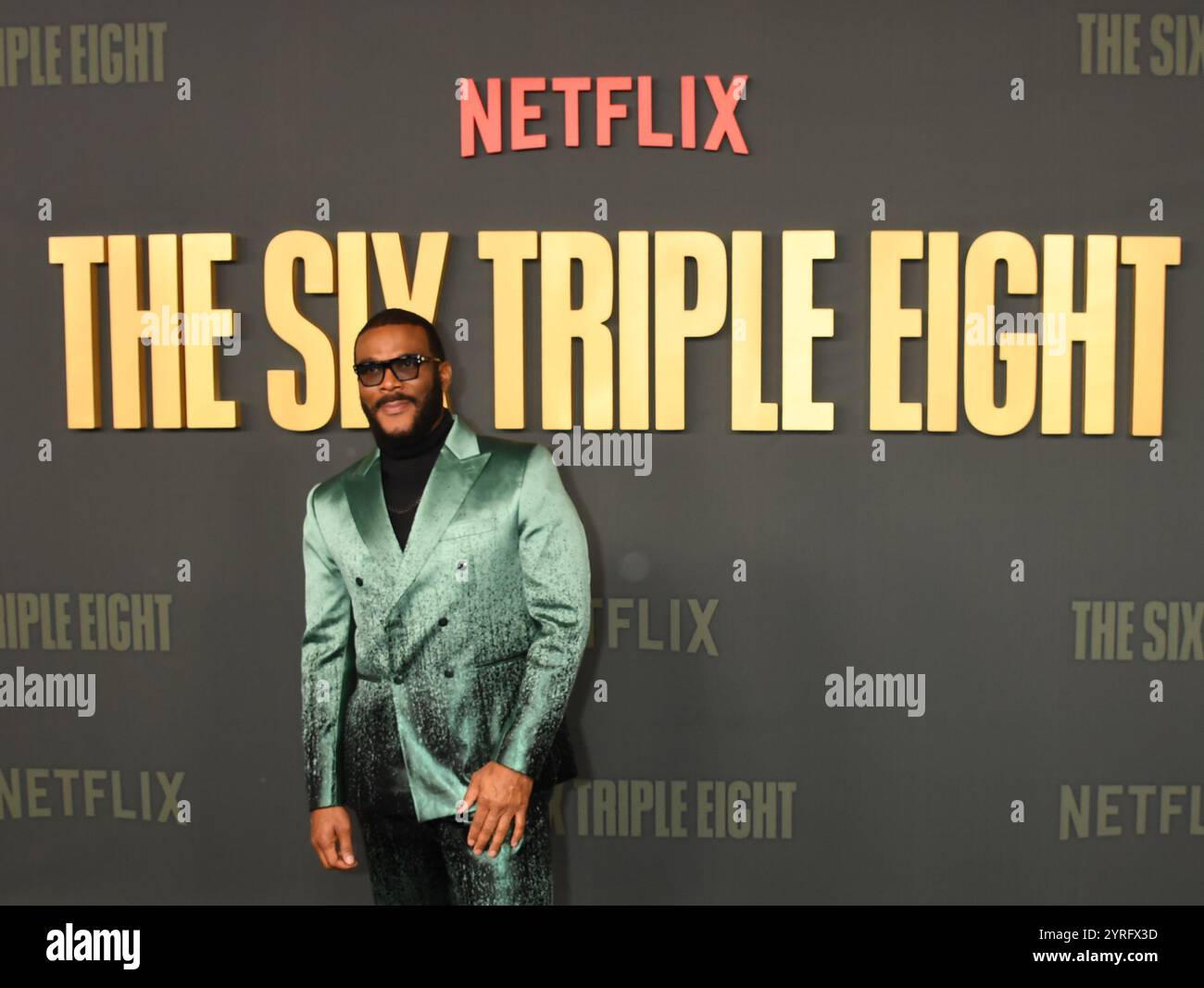 Los Angeles, Ca. 03rd Dec, 2024. Tyler Perry at the premiere of Netflix ...