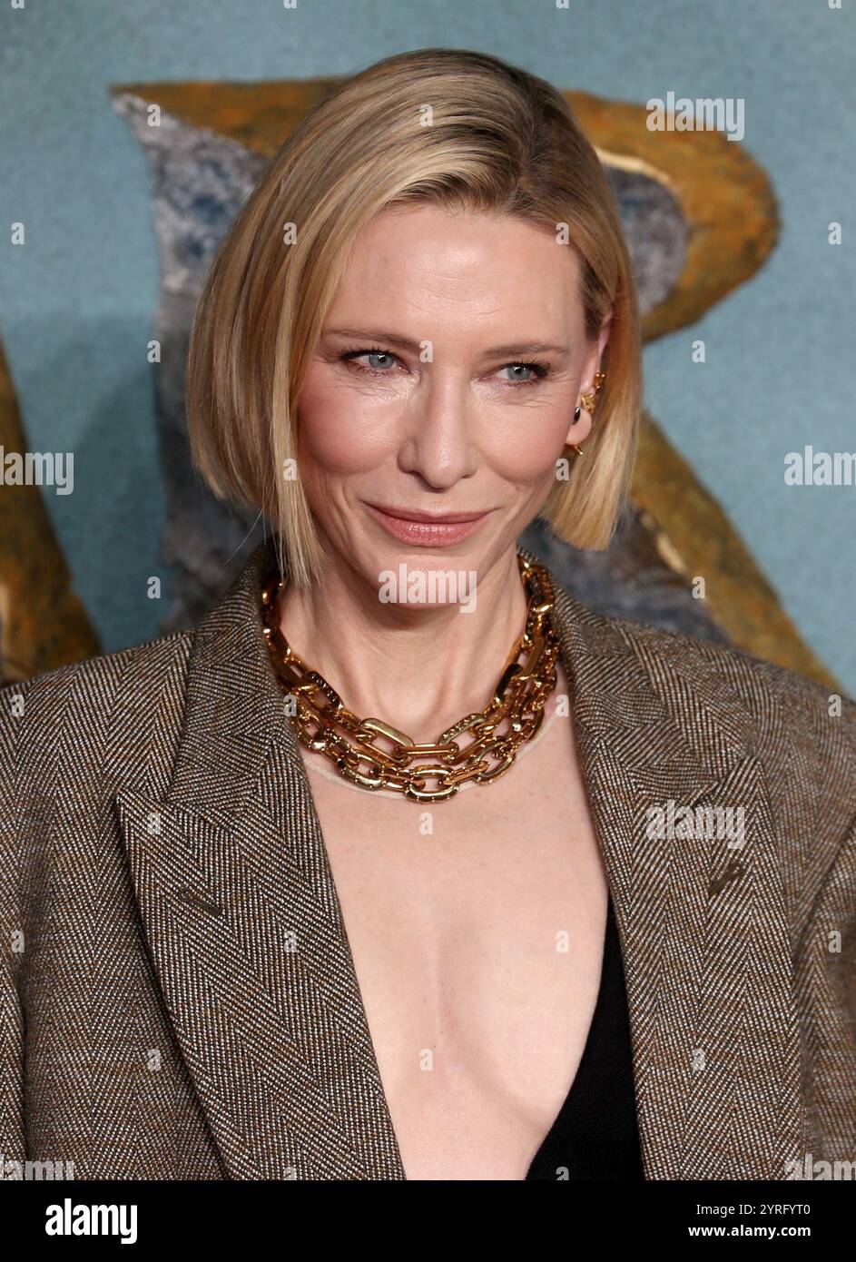 London, UK. 03rd Dec, 2024. Cate Blanchett attends "The Lord of the ...