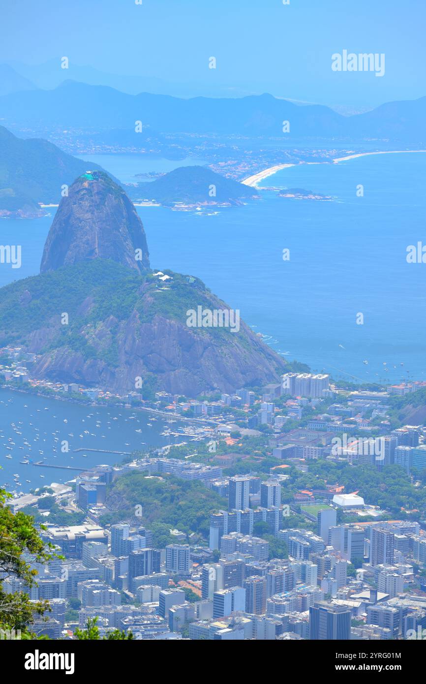 Iconic landmarks of Rio de Janeiro, Brazil BR Stock Photo - Alamy