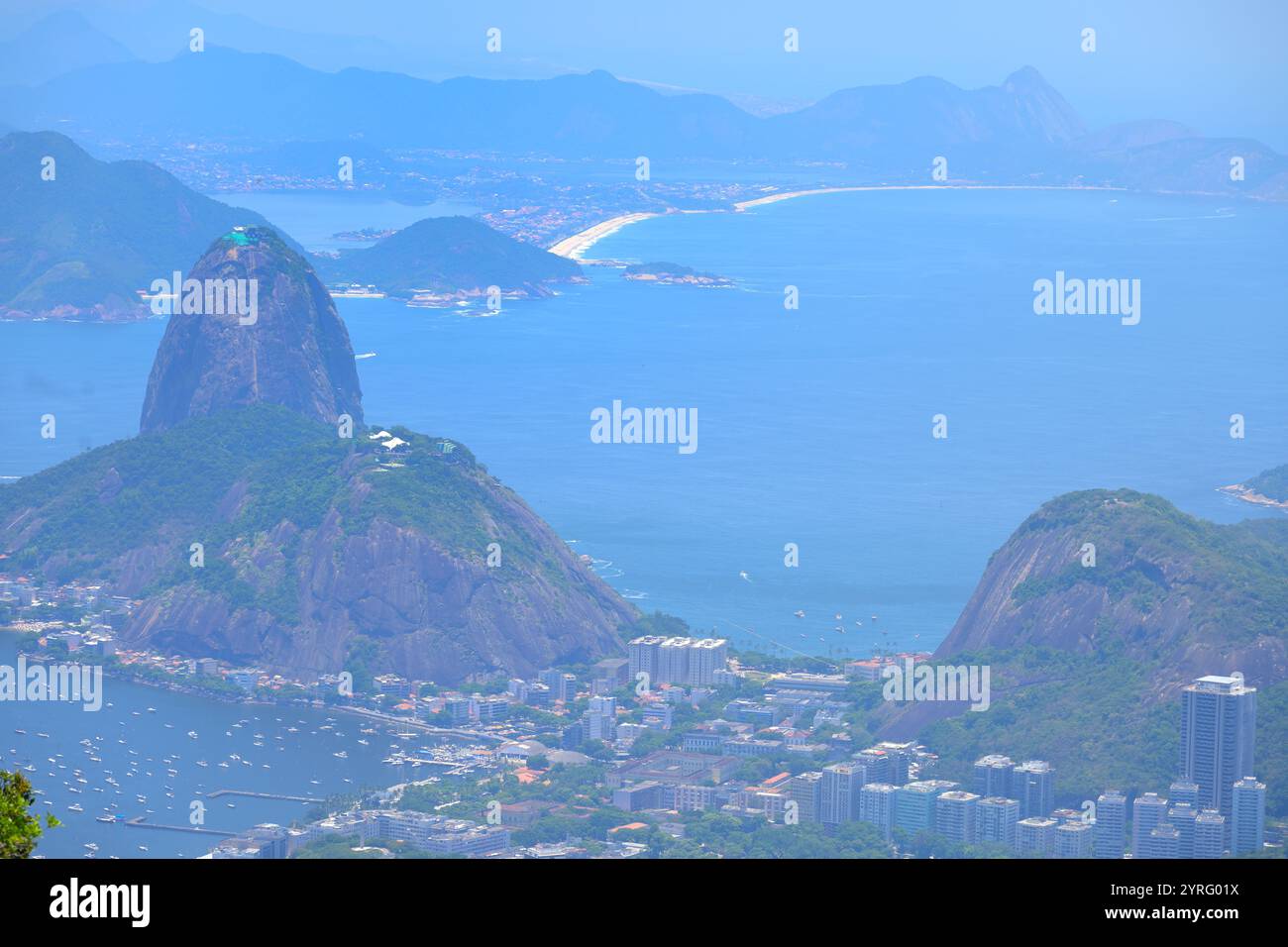 Iconic landmarks of Rio de Janeiro, Brazil BR Stock Photo - Alamy