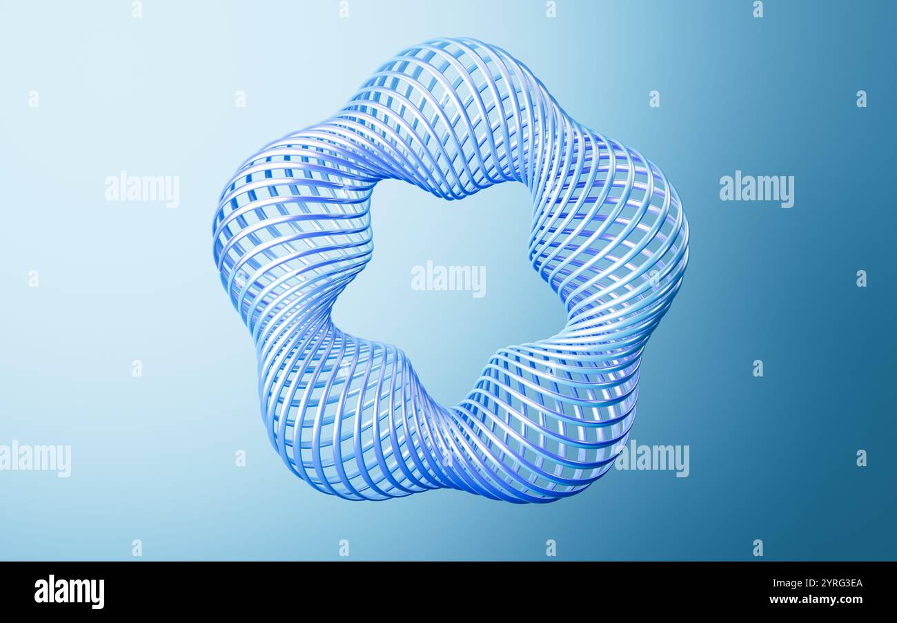 Abstract metal curve background, 3d rendering. 3d illustration Stock Photo - Alamy