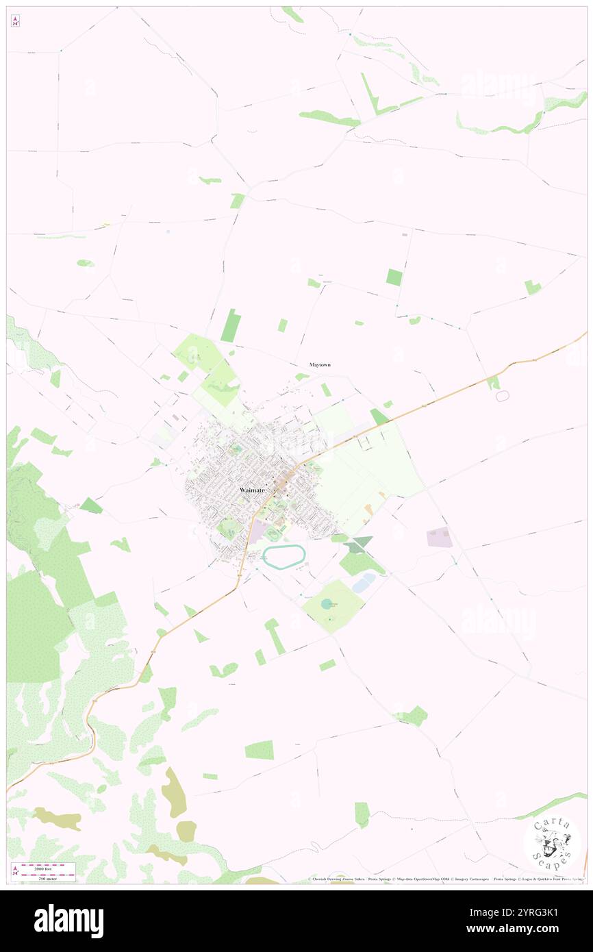 Waimate, Waimate District, NZ, New Zealand, Canterbury, S 44 43' 42 ...