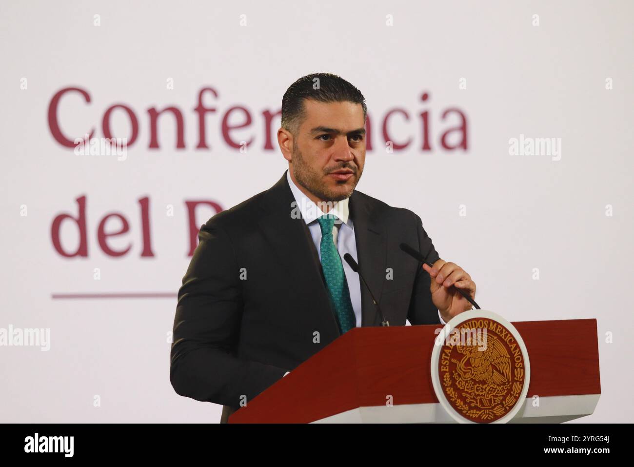 Non Exclusive: Secretary of Security and Citizen Protection Omar García ...
