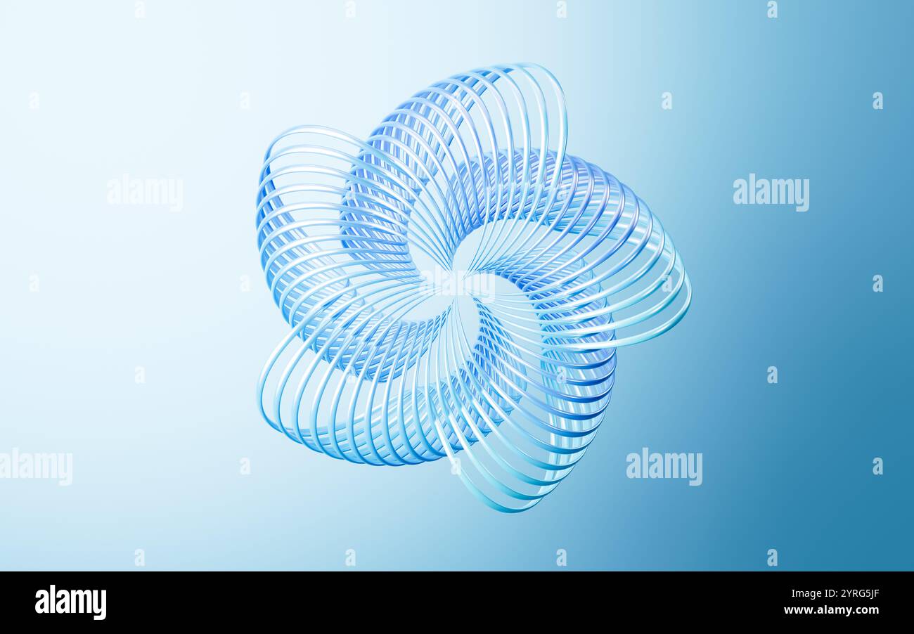 Abstract metal curve background, 3d rendering. 3d illustration Stock Photo - Alamy